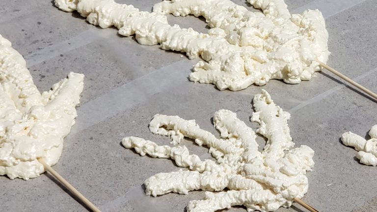 4 easy steps to make DIY coral for party decorations - Tidy Mo