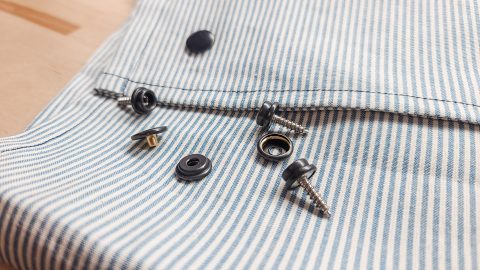How to attach snaps to fabric - Tidy Mo