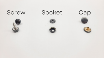 How to attach snaps to fabric - Tidy Mo